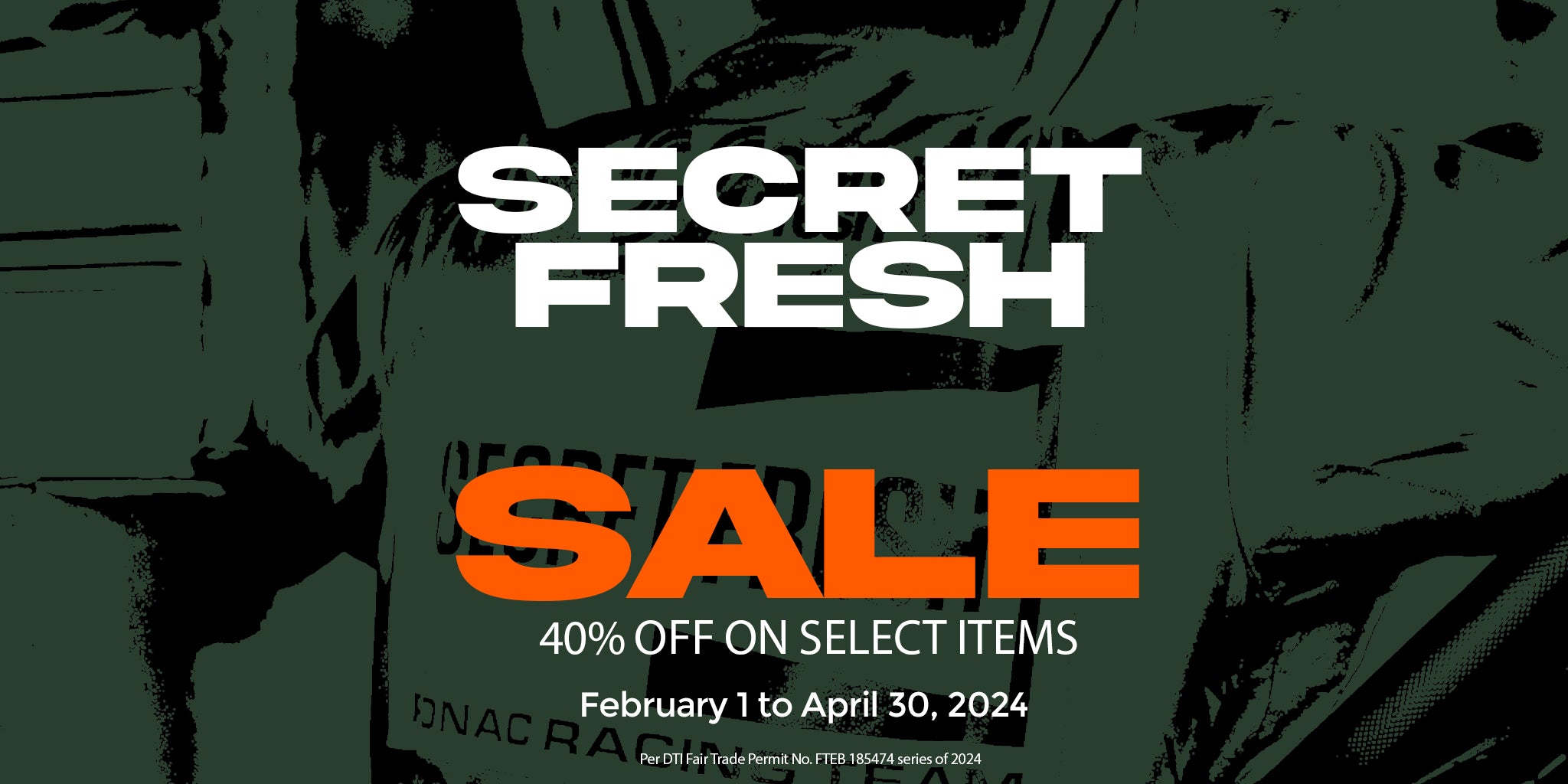 SECRET FRESH – Secret Fresh